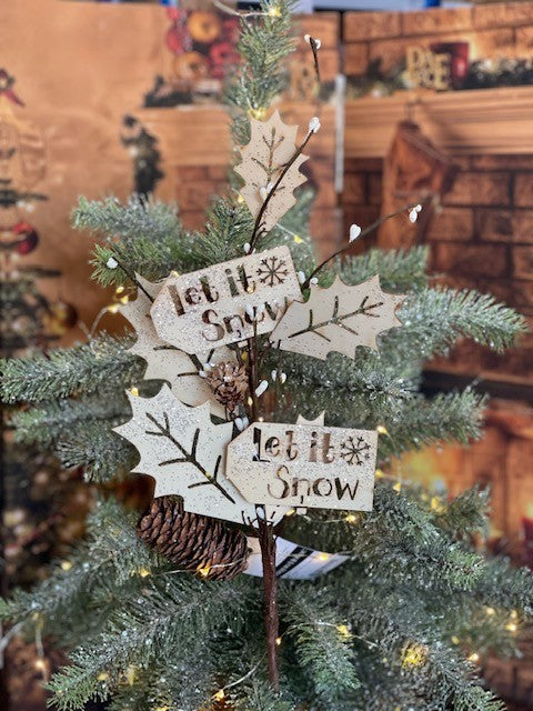 LET IT SNOW CUT OUT SPRAY – MAKING SPIRITS BRIGHT