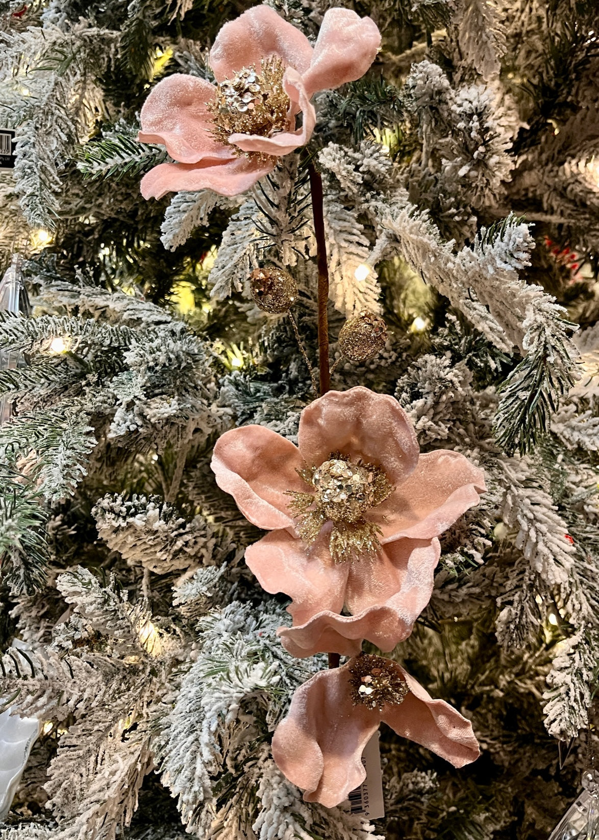 BLUSH DOGWOOD SPRAY ECL009 – Making Spirits Bright