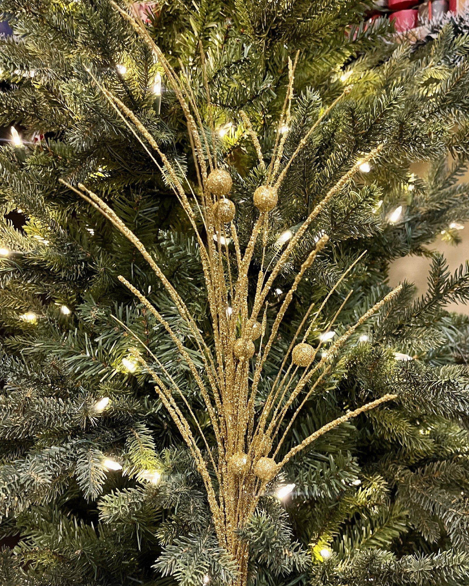 GOLD SPIKY BALL SPRAY RXD295 – Making Spirits Bright