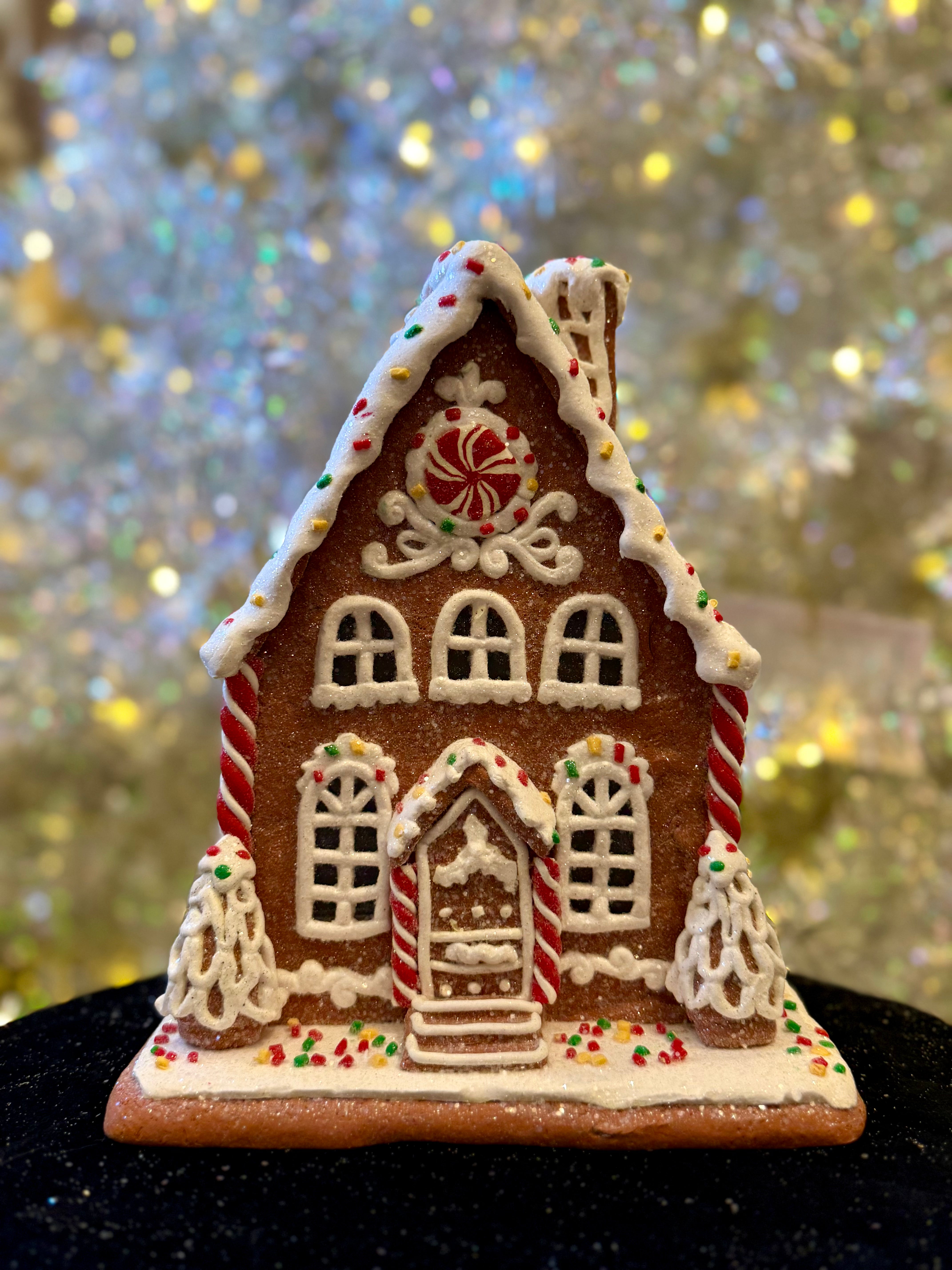 SPRINKLES GINGERBREAD LED HOUSE 4516333 – Making Spirits Bright